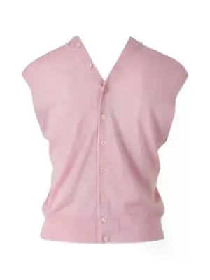 Alexander Wang Sleeveless V-neck Cardigan
