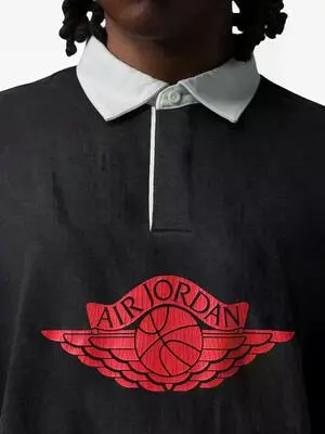 JORDAN Flight Essentials Logo-print Polo Shirt
