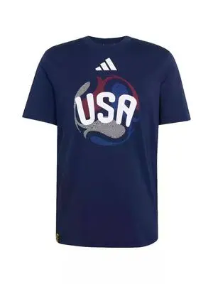Adidas Fifa World Cup 26™ Usa Short-sleeves T-shirt - Blue