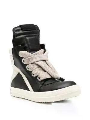 Rick Owens Geobasket Lace-up Sneakers