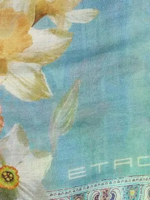 Etro 2022 Floral-print Scarf