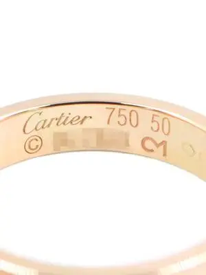 Cartier 18kt Rose Gold Love Ring