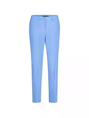BETTY BARCLAY Pressed-crease Tailored Trousers - Blue