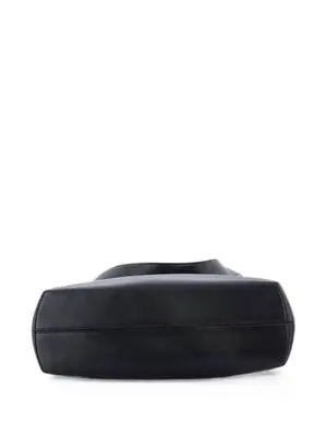 Fendi First Bag Leather Medium Clutch Bag - Black