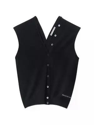 Alexander Wang Sleeveless Knitted Top - Black