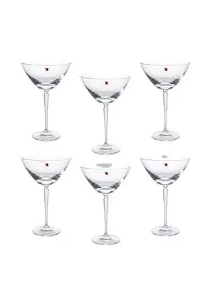 COLLEVILCA Lotus Champagne Glasses - White
