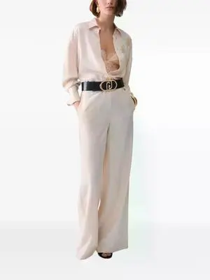 Liu Jo Jacquard Shirt With Jewel Embroidery