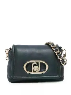 Liu Jo Lapuffy Small Bag With Chain Detail - Green