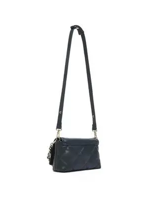 Liu Jo Medium Lapuffy Bag With Quilted Design And Chain Strap - Green
