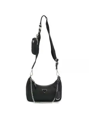 Prada Re-edition 2005 Cross Body Bag - Black