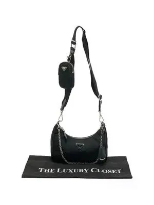 Prada Re-edition 2005 Cross Body Bag - Black