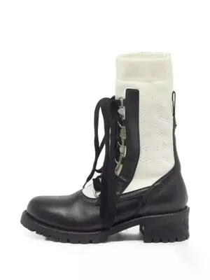 Dior Lace-up Combat Boots