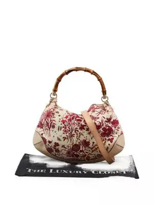 Gucci Peggy Bamboo Handle Shoulder Bag