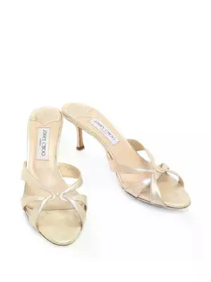 JIMMY CHOO Leather Heeled Sandals
