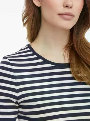Gant Striped Three-quarter Sleeve T-shirt