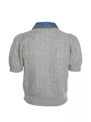 Sandro Cable-knit Cardigan