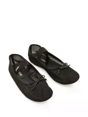 Miu Miu Mesh Ballet Flats