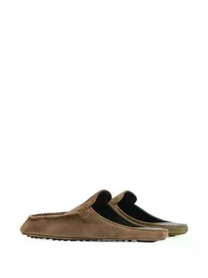 MANSUR GAVRIEL Suede Mules - Brown