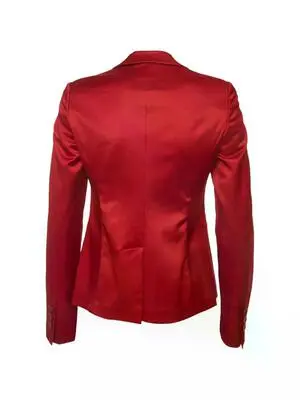 Emporio Armani Single-breasted Blazer - Red