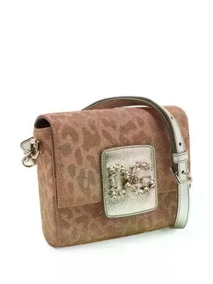 Dolce & Gabbana Mini Dg Millennials Leopard-print Crossbody Bag