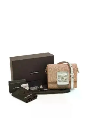 Dolce & Gabbana Mini Dg Millennials Leopard-print Crossbody Bag