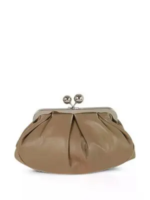 Max Mara Pasticcino Pleated Clutch Bag