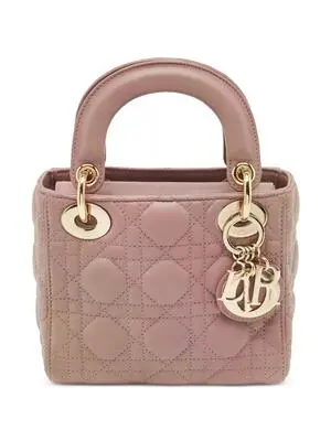 Dior Lady Tote Bag - Pink