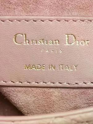 Dior 2022 Lady Cannage Tote Bag - Pink