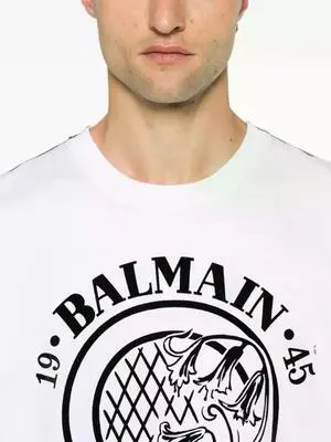 Balmain Logo-print Cotton T-shirt
