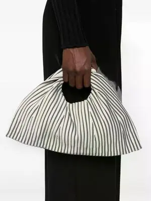 CFCL Dayfuku Pleated Striped Tote Bag
