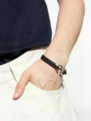 FERRAGAMO Gancini Leather Bracelets
