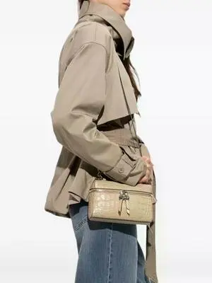 Tory Burch Romy Croc-effect Crossbody Bag - Neutrals