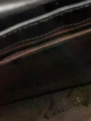 Givenchy Patent Leather Flap Shoulder Bag
