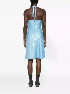 SHUSHU/TONG Sequin-embellishment Midi Dress