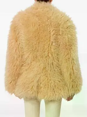 Isabel Marant Étoile Mylaé Faux Fur Coat - Neutrals