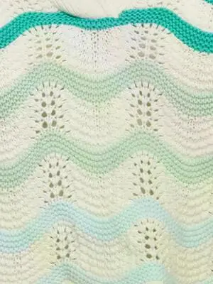 Casablanca Crochet Short-sleeve Top