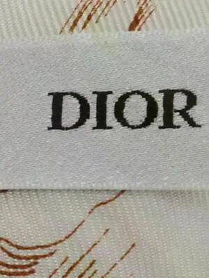 Dior Toile De Jouy Sauvage Mitzah Scarf - Neutrals
