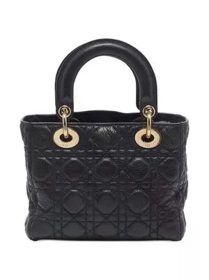 Dior Lady Tote Bag - Black