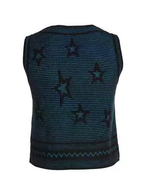 Missoni Zigzag Star-print Knit Top