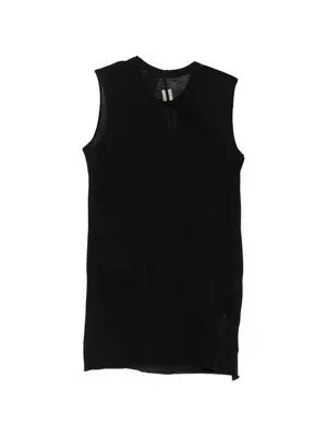 Rick Owens Raw-edge Sleeveless Top