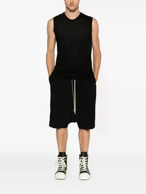 Rick Owens Raw-edge Sleeveless Top