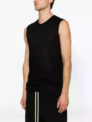 Rick Owens Raw-edge Sleeveless Top