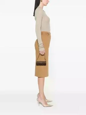 LOUIS VUITTON 1990-2010 Damier Ebene Papillon Pochette Handbag