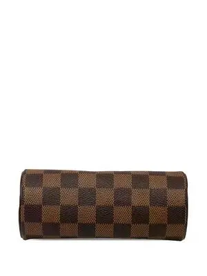 LOUIS VUITTON 1990-2010 Damier Ebene Papillon Pochette Handbag