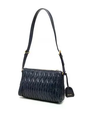 Miu Miu 2010-2026 Matelasse Nappa Bow Shoulder Bag