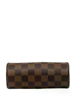 LOUIS VUITTON 1990-2010 Damier Ebene Papillon Pochette Handbag