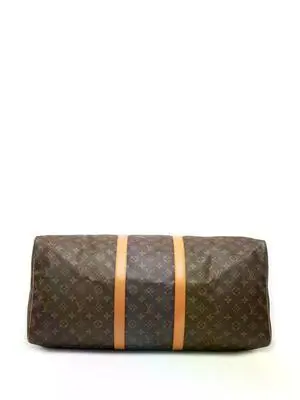 LOUIS VUITTON 1990 Monogram Keepall 55 Travel Bag