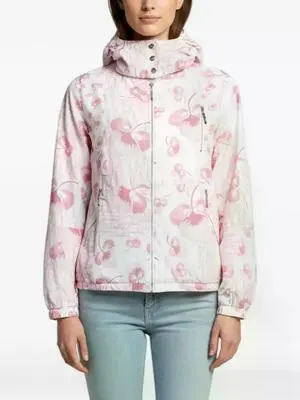 Dior 2005 Printed Zip-up Jacket - White