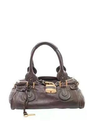 Chloé 2010-2026 Medium Leather Paddington Handbag - Brown