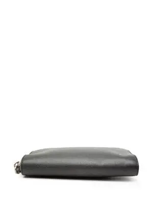 LOUIS VUITTON 2008 Taiga Leather Pochette Baikal Clutch Bag